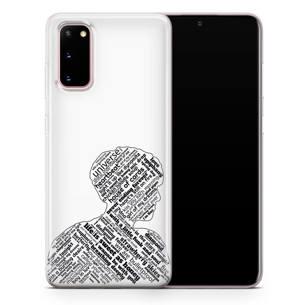 BTS Clear Phone Case, Aesthetic Kpop Lyrics Line Art Cover - Fits ...
