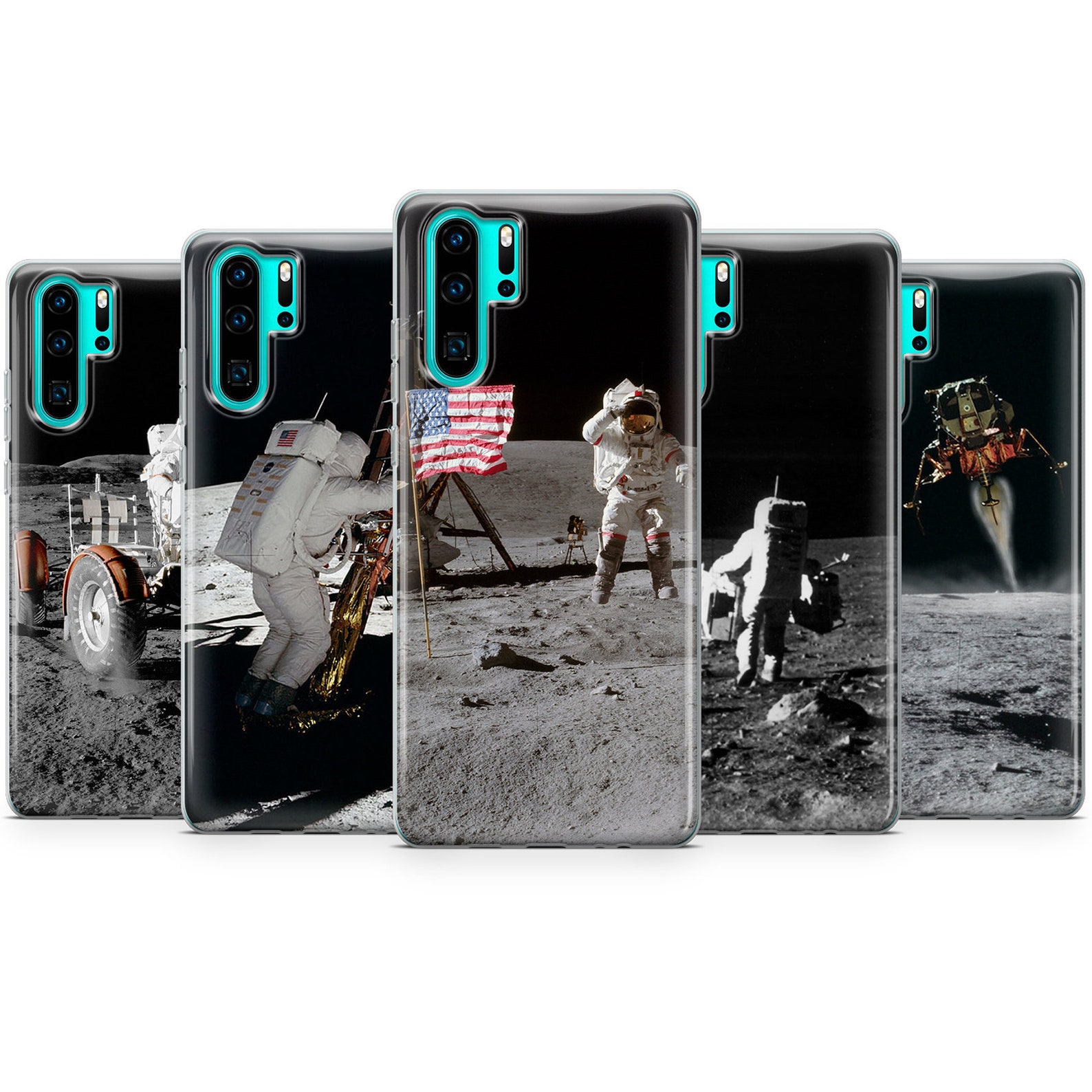 Apollo Moon Landing Phone Case, Universe, Space, NASA Phone Cover ...