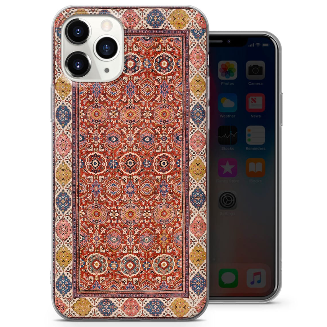 Oriental Carpet Phone Case Persian Rug Aesthetic Colorful - Etsy UK