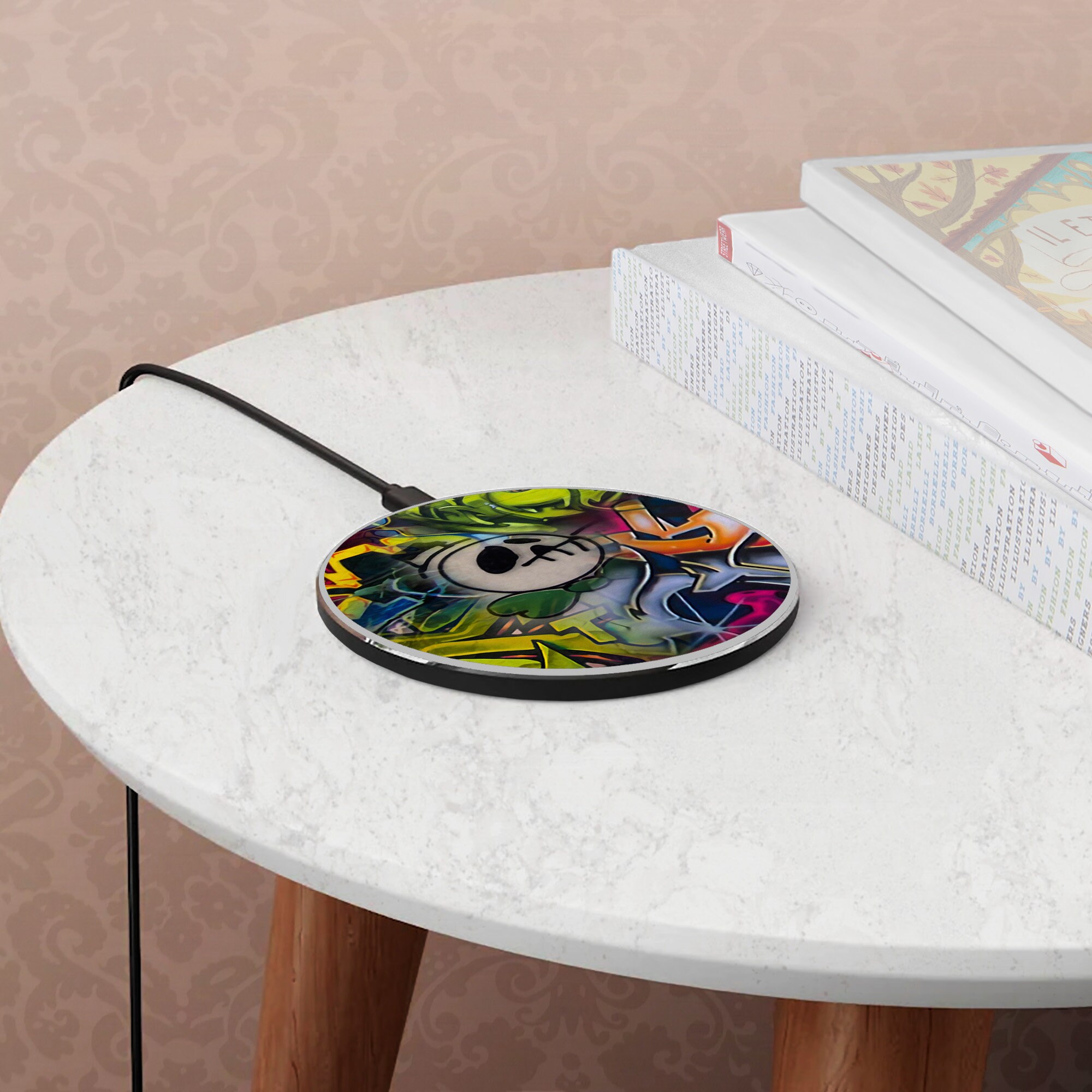 Graffiti Urban Street Art Wireless Charger, Charging Pad, Fast Qi ...