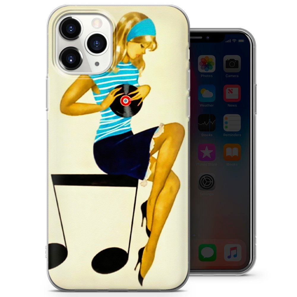 Vintage Woman Fashion Phone Case Feminine Retro Chic Cover | Etsy