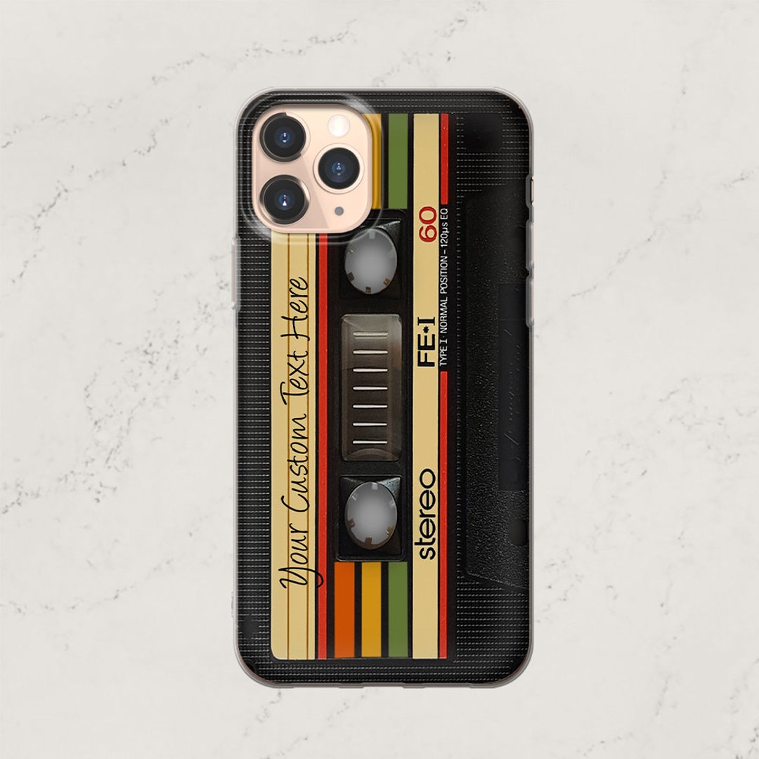 Retro Cassette Phone Case, Hipster Tape Cover - Fits iPhone 8, SE2020 ...
