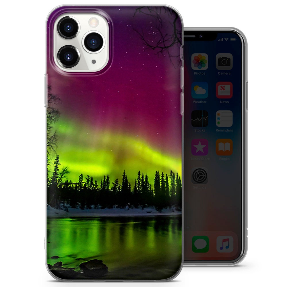 Northern Lights Phone Case Aurora Borealis Night Sky Phone - Etsy Canada