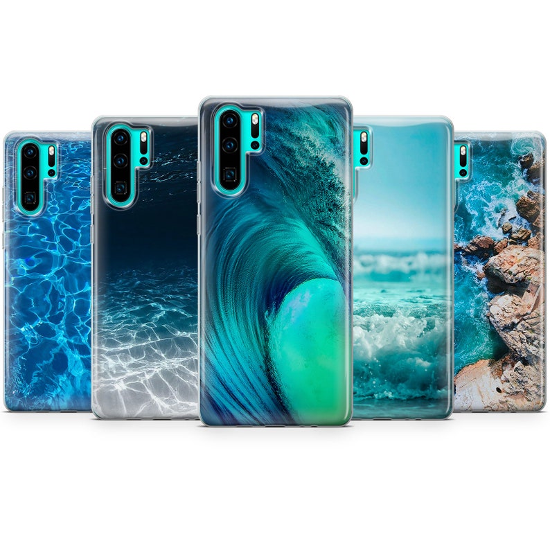 Ocean Waves Phone Case Sea Water Underwater Tropical Cover - Etsy