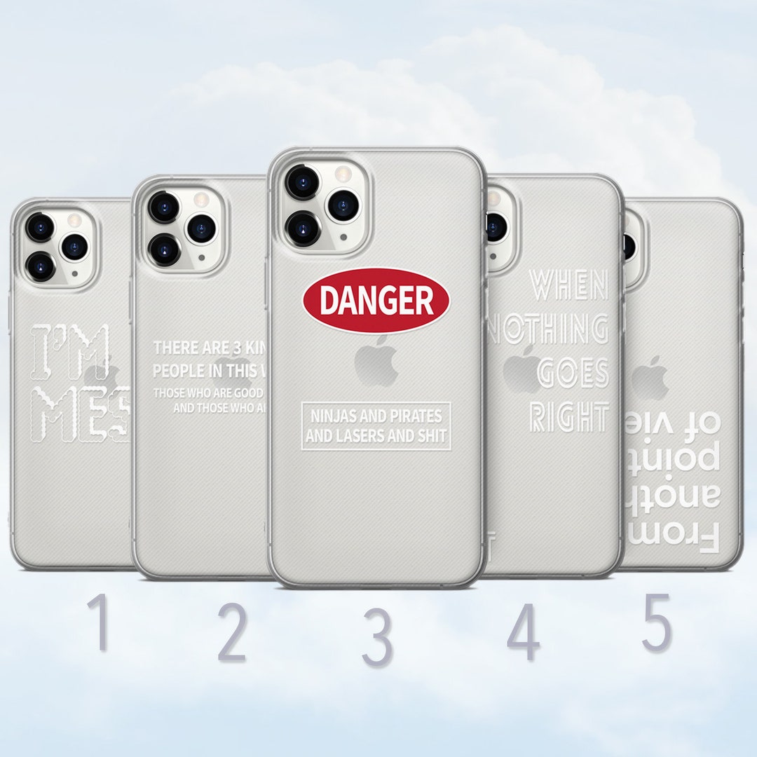 Sarcastic Quote Phone Case, Funny Sarcasm Phrase Cover - Fits iPhone 7 ...