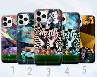 Escher Chess Phone Case, Optical Illusion, Retro Op Art Cover Fits ...