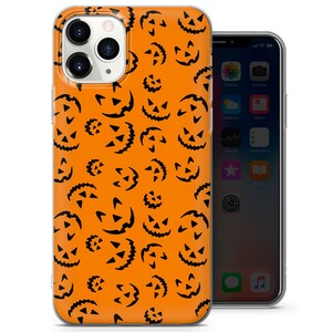 Cartoon Ghosts Phone Case, Cute Halloween Pattern Cover | Fits iPhone 7 ...
