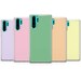 Pastel Colors Phone Case, Solid Color Light Tone Cover Fits iPhone 6, 7 ...