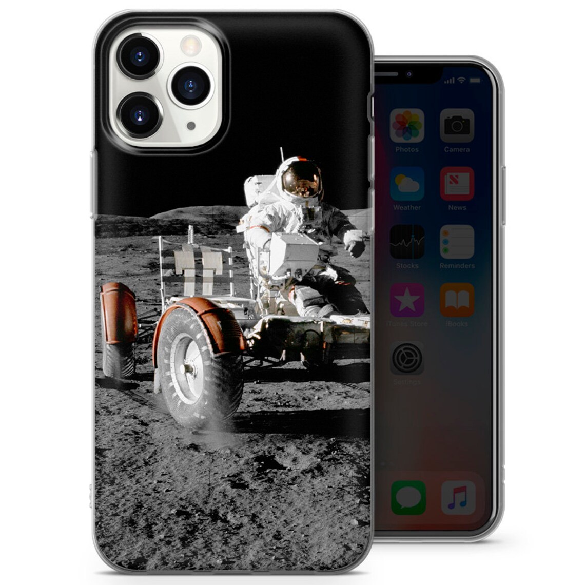 Apollo Moon Landing Phone Case, Universe, Space, NASA Phone Cover ...