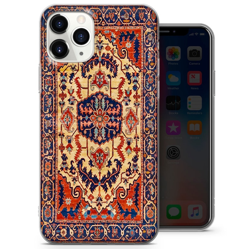 Oriental Carpet Phone Case Persian Rug Aesthetic Colorful - Etsy UK