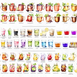 PRINTED Signature Drinks Sign, Bar Menu Sign, His and Hers Drinks ...