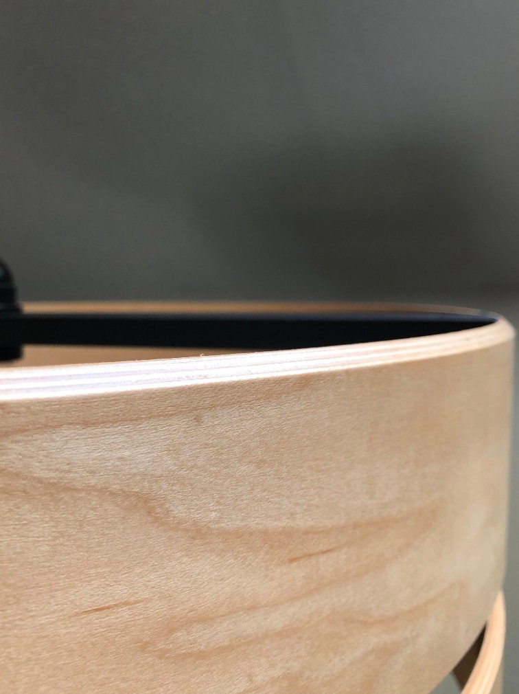 Wood Pendant Light | MCM Pendant Light | Ceiling Light | Minimalist ...