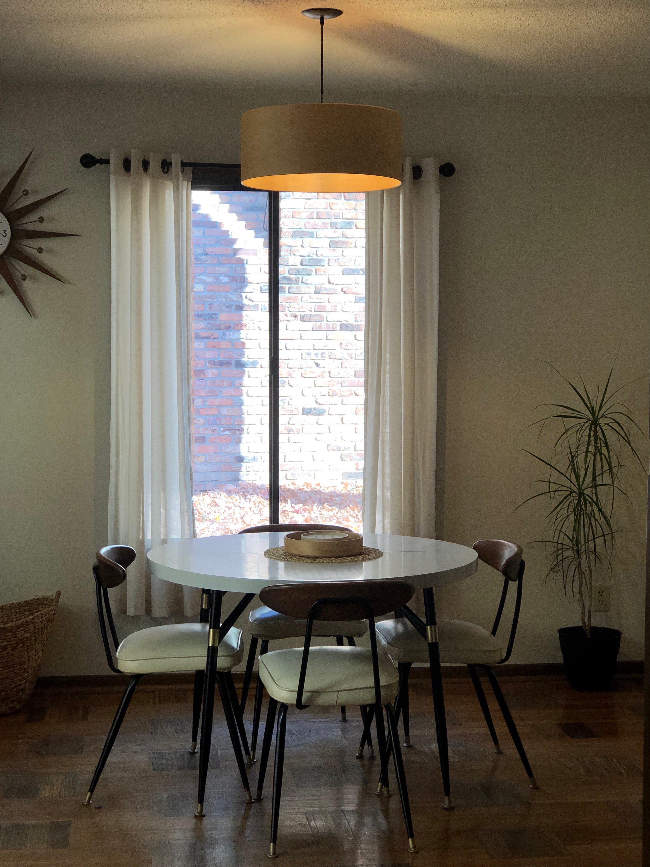 Wood Pendant Light MCM Pendant Light Chandelier Ceiling Light ...