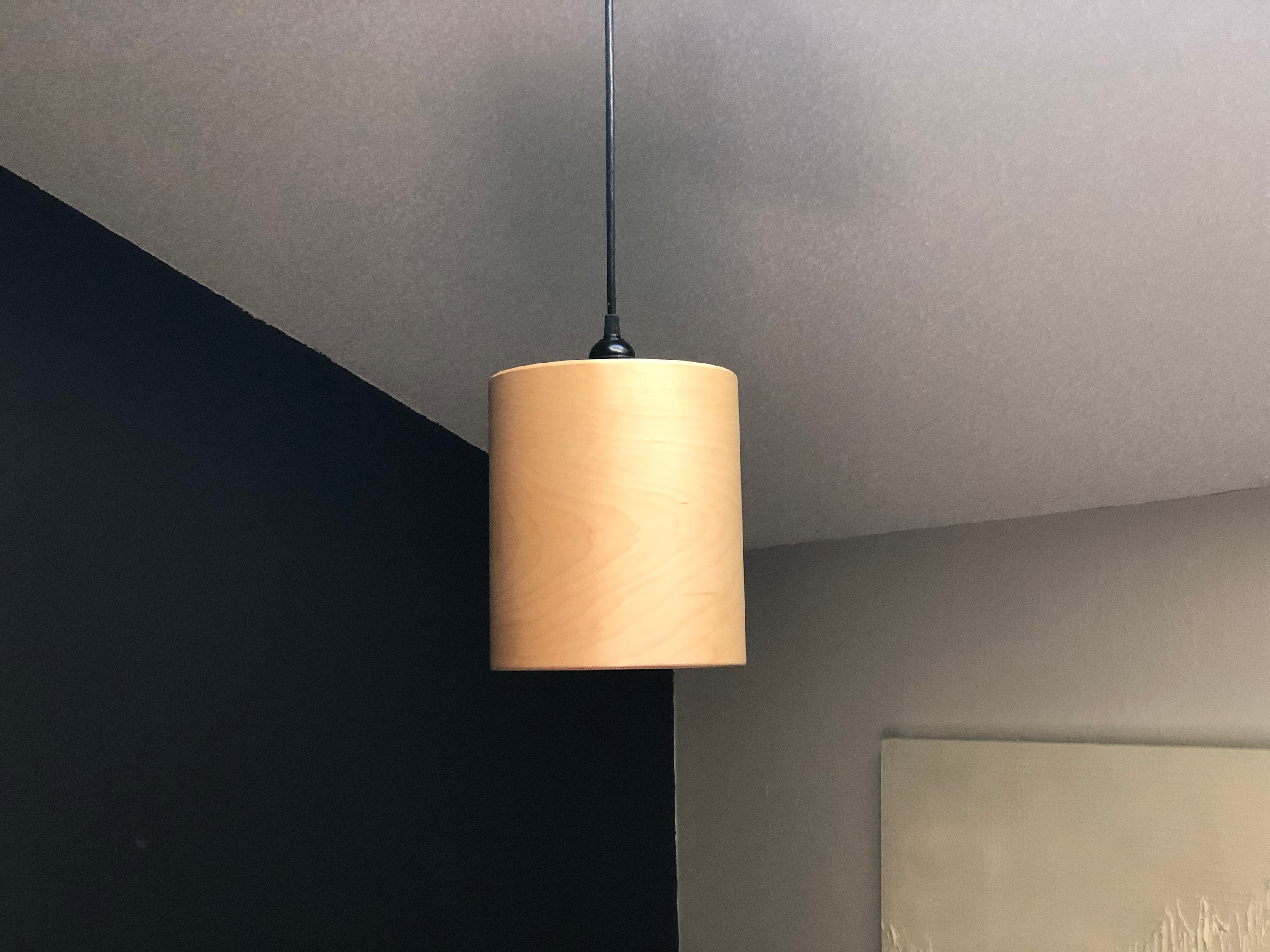 Wood Pendant Light MCM Pendant Light Kitchen Island Light Ceiling Light ...