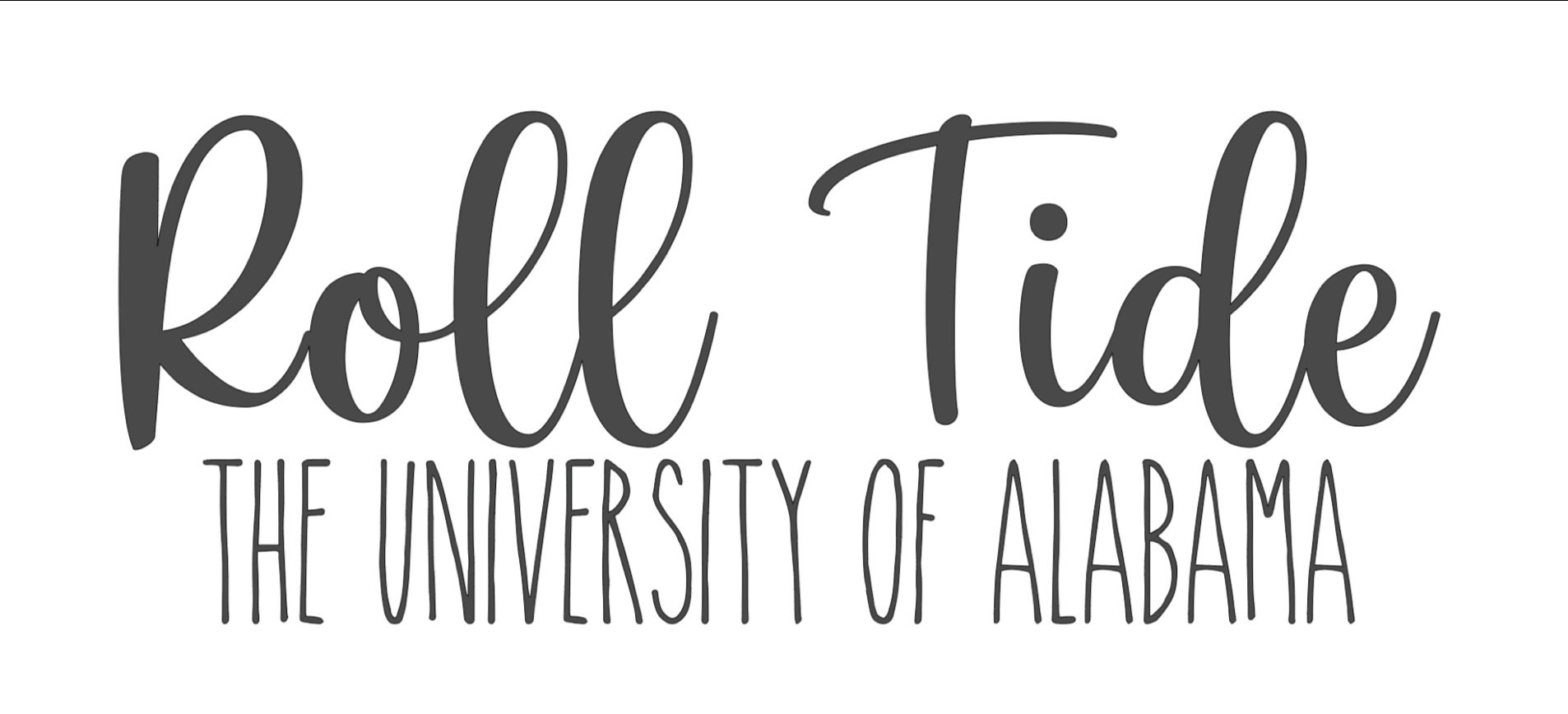 Roll Tide (svg, Png, Pdf) - Etsy