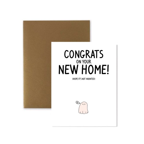 Funny New Home Card - Etsy