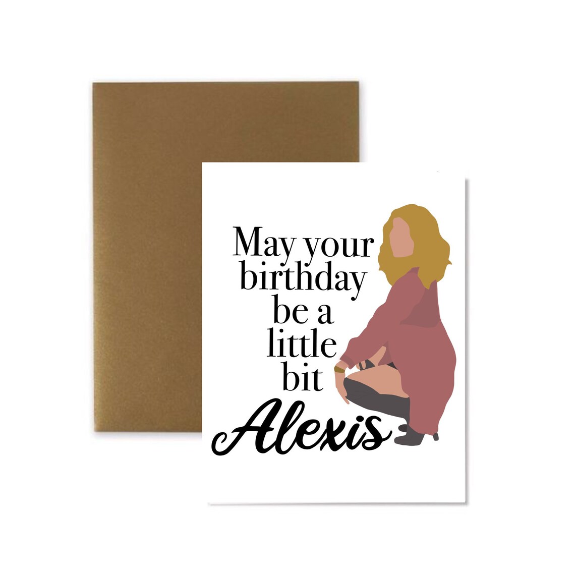 Alexis Rose A Little Bit Alexis Card Alexis Rose Funny - Etsy Canada