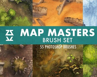 Procreate Fantasy Map Maker - Etsy