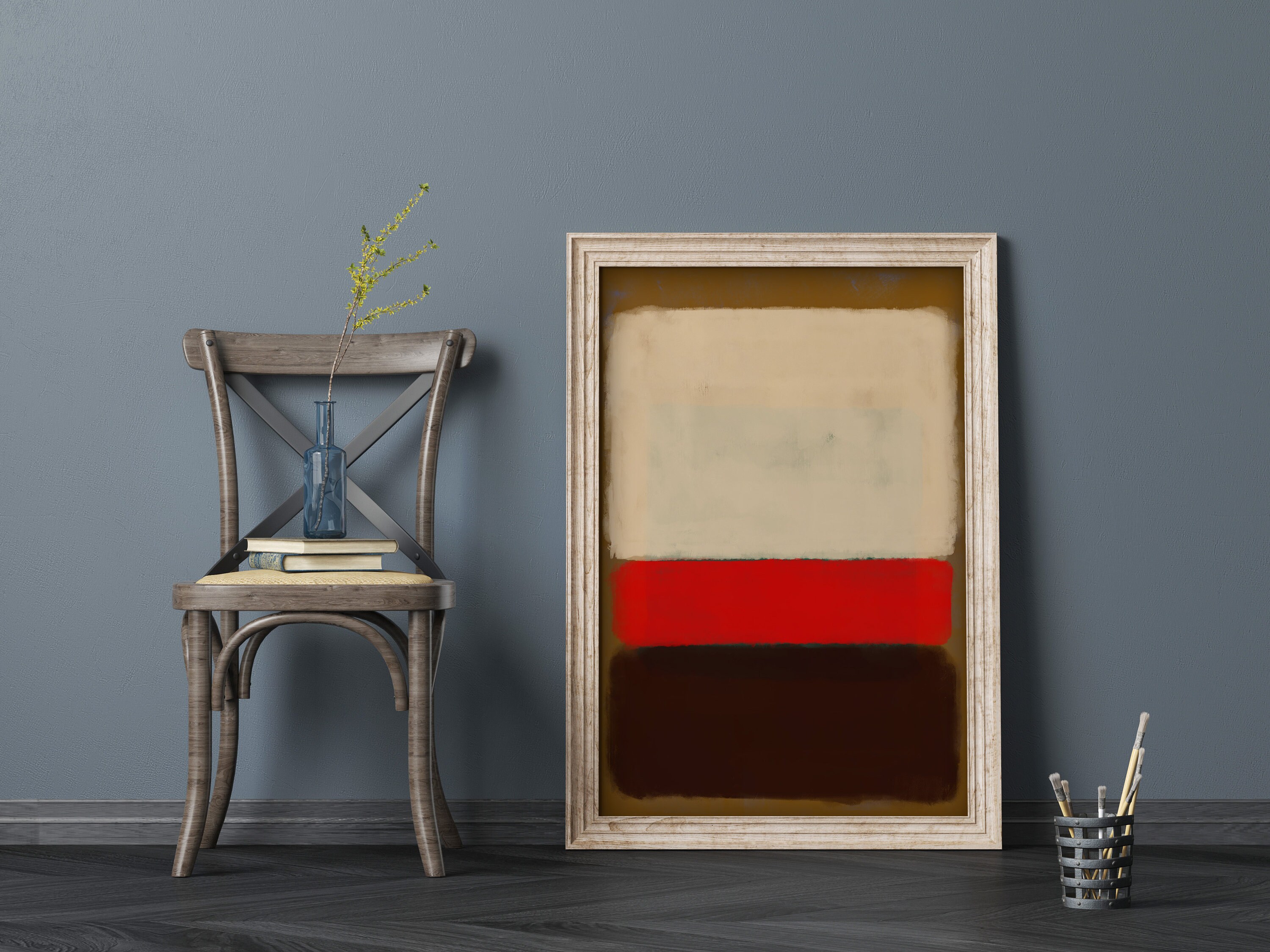 Mark Rothko-style Poster Set of 6 Digital Download MIXED COLOURS Part 2 ...