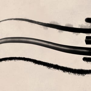 Calligraphy Brush Set | Procreate | Photoshop | CSP | Texture Brushes ...