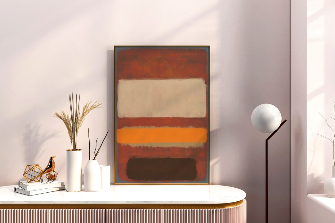 Mark Rothko-style Poster Set of 6 Digital Download MIXED COLOURS Part 1 ...