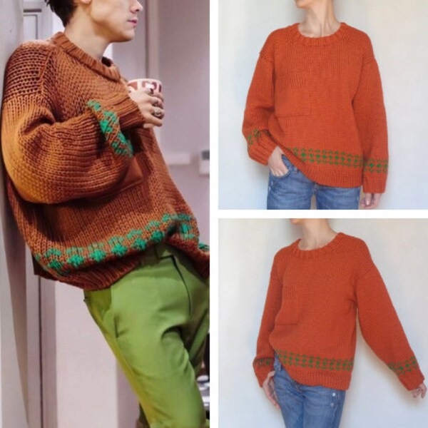 Harry Styles Sweater - Etsy