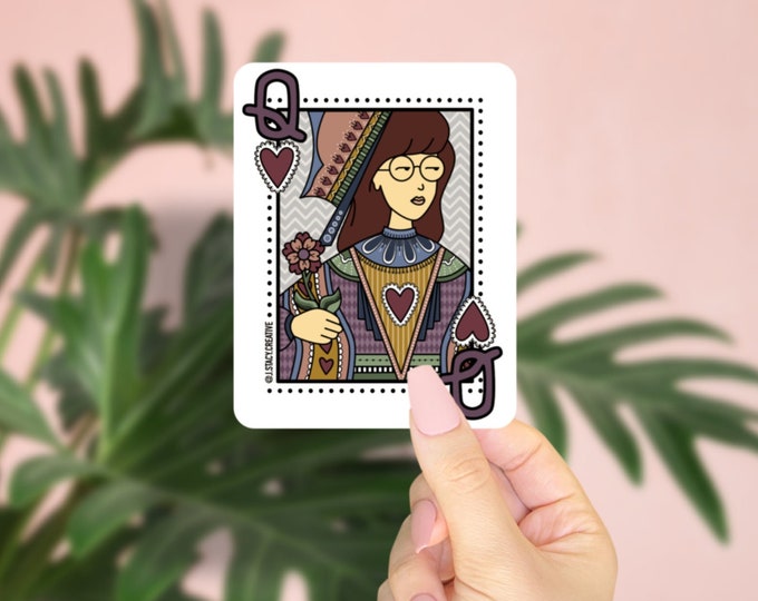 Daria Vinyl Sticker | Jane | 90s | Waterproof | Weatherproof | Durable ...