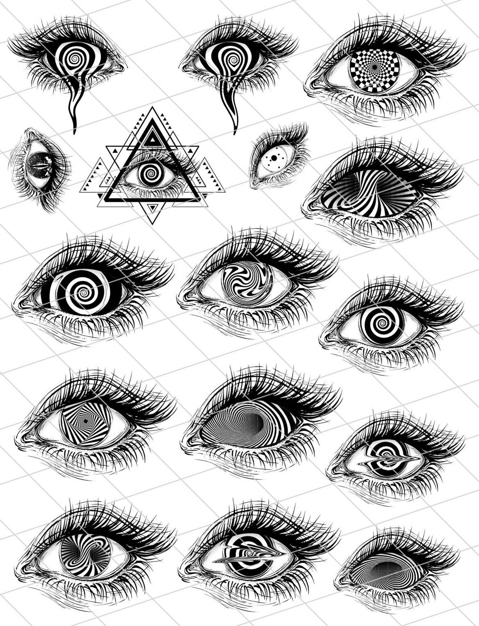 Resin Foil Surreal Eve Resin Foil Sheet Art Supplies - Etsy
