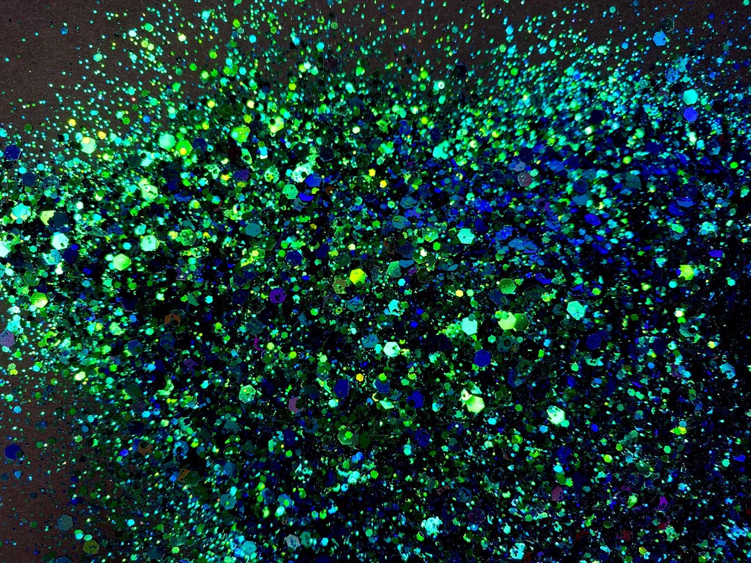 Glitter Nebual Holographic Color Shift Chunky Glitter Mix - Etsy