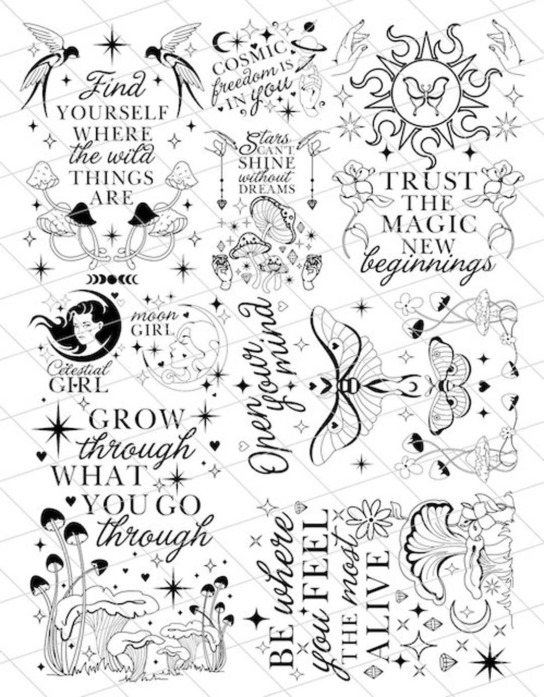 Resin Foil Cosmic Freedom - Resin Foil Sheet Art Supplies - Etsy