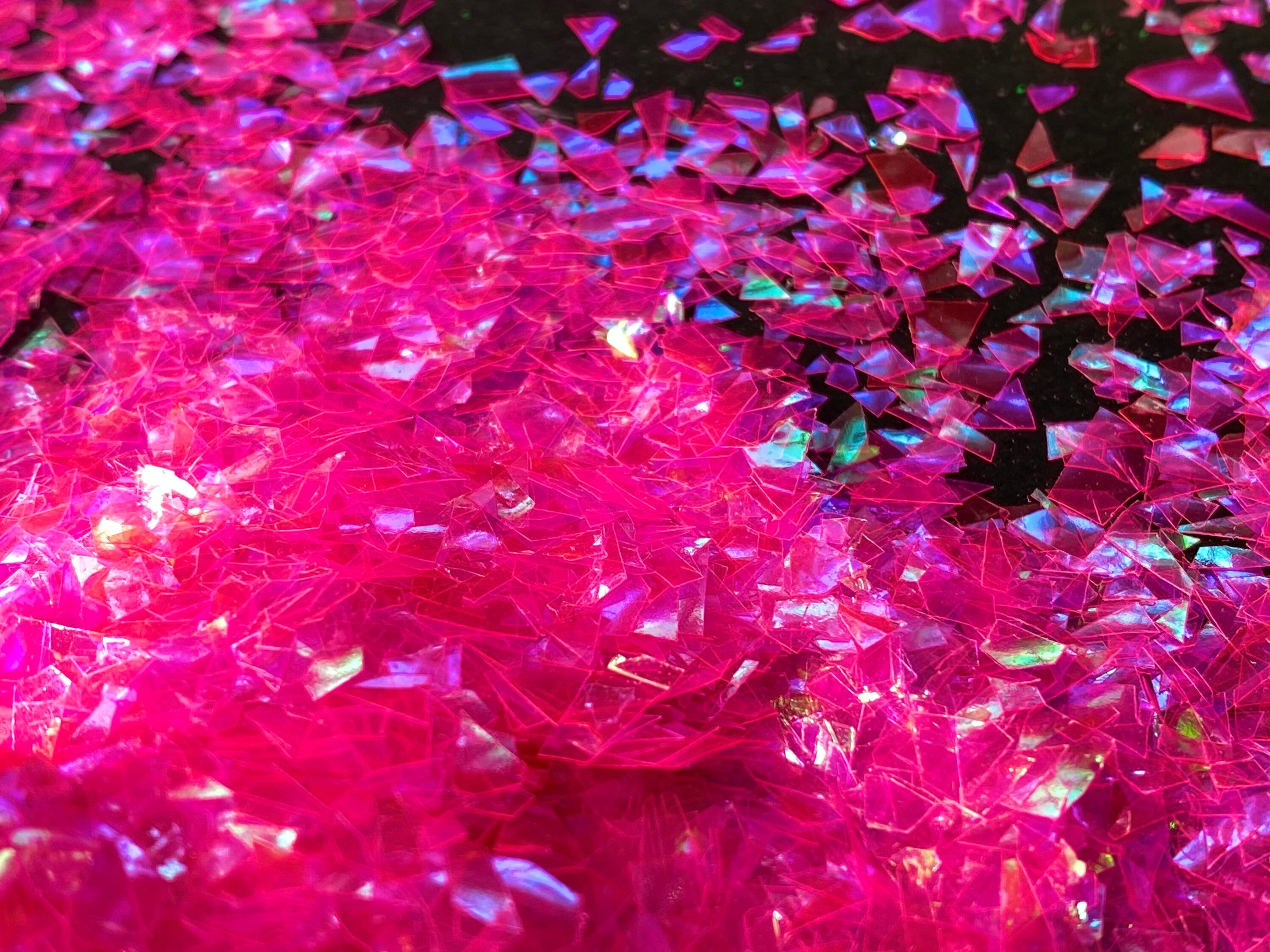 Glitter Pretty N Pink Shard Mylar Cellophane Flake Glitter - Etsy