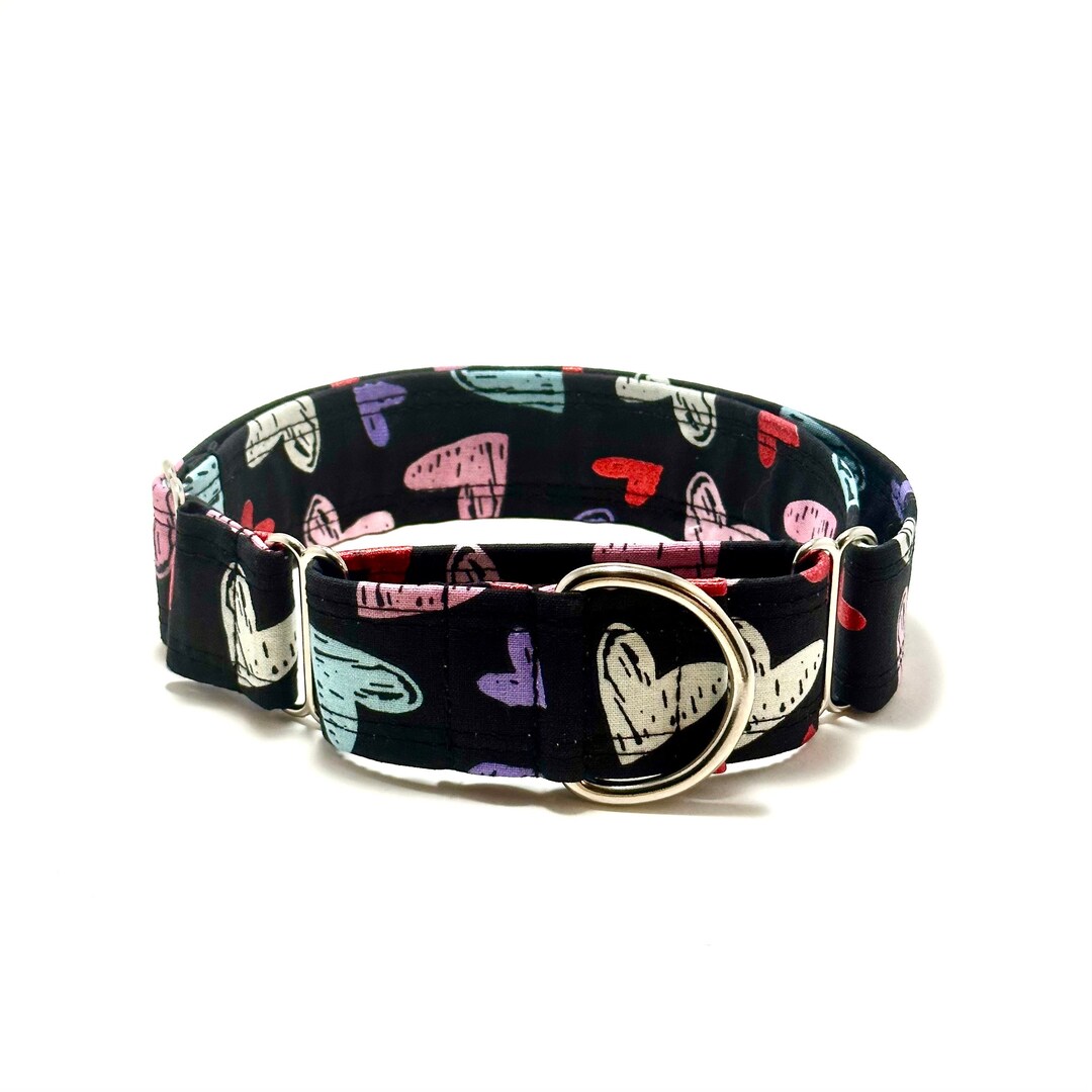 Heart Martingale Dog/cat Collar Puppy Kitten, Stainless Steel, Small ...