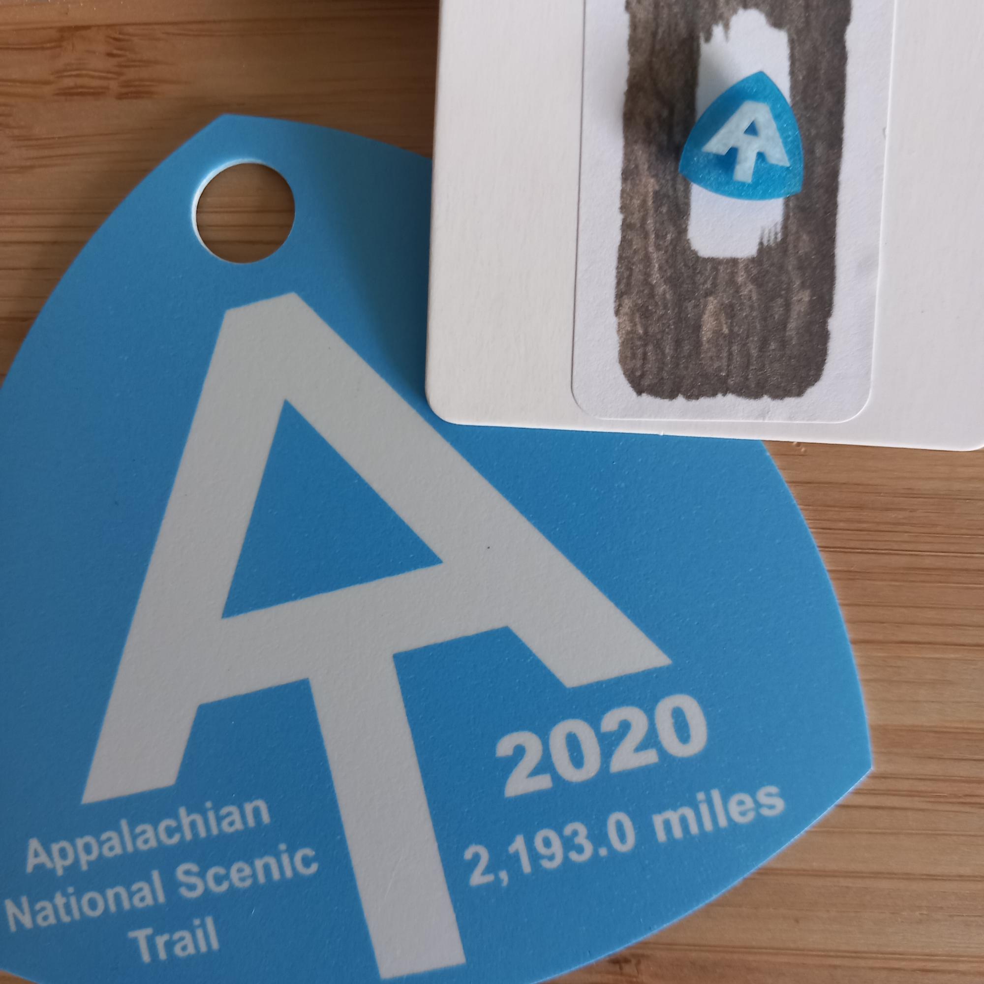 Appalachian Trail Hang Tag Resin Pin - Etsy