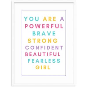 You Are a Powerful Brave Strong Confident Beautiful Fearless Girl - Etsy