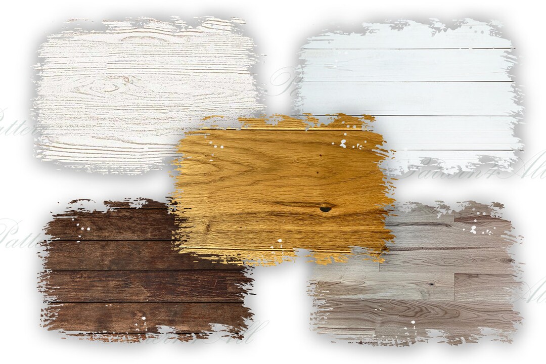 Wood Background Digital Sublimation PNG Clipart Bundle, Distressed ...
