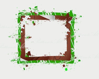 American Football Borders And Frames