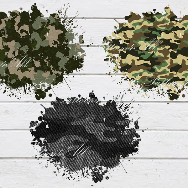 Camo Print - Etsy