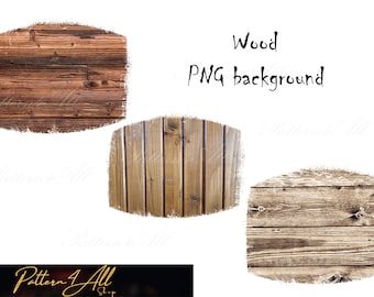 Rustic Wood Sublimation Background, Sublimation PNG Background Bundle ...