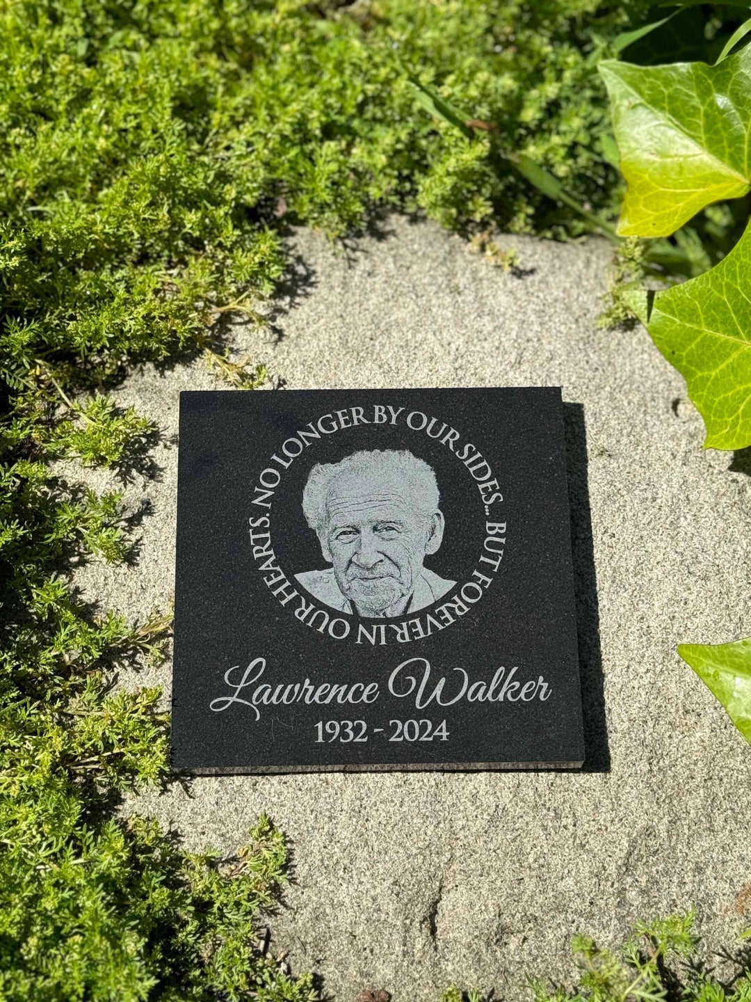 Personalized in Loving Memory Memorial Stone Garden Yard Indoor Outdoor ...