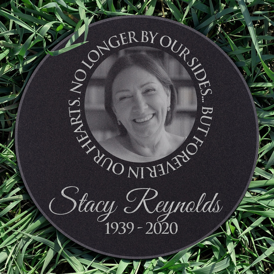 Personalized in Loving Memory Memorial Stone Garden Yard - Etsy