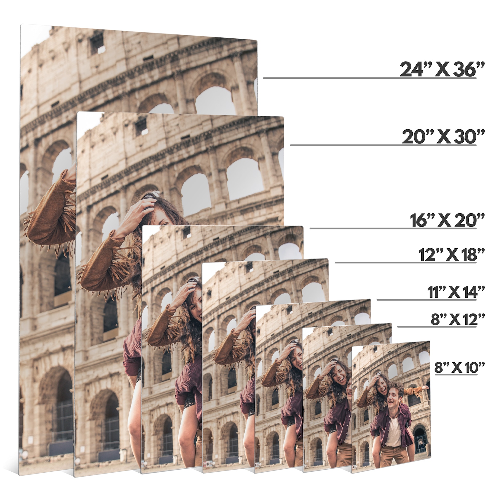 Custom Metal Prints Custom Photo Prints 7 Size Options - Etsy