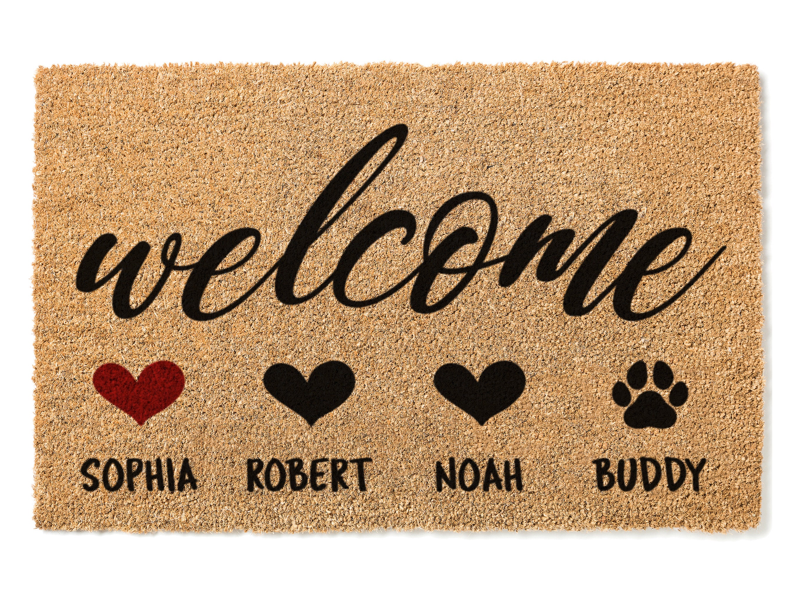 Welcome Mat for Dog-door Mat for Dogs-personalized Door Mat-custom ...