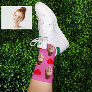 Custom Face Socks Personalized Photo Socks, Picture Socks Customized ...
