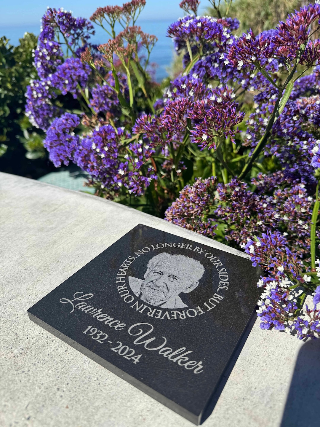 Personalized in Loving Memory Memorial Stone Garden Yard Indoor Outdoor ...