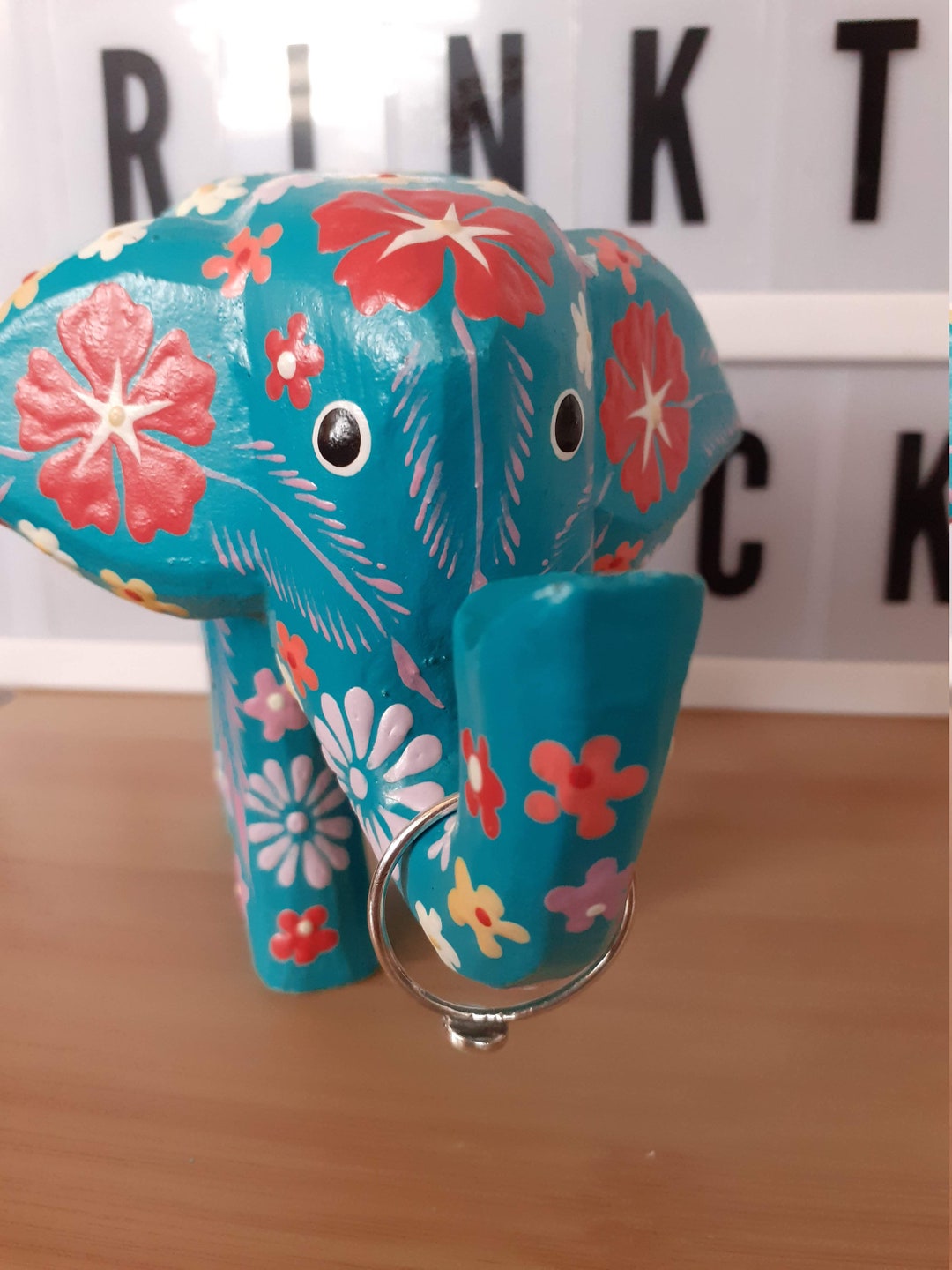 Wooden Elephant Ring Holders - Etsy
