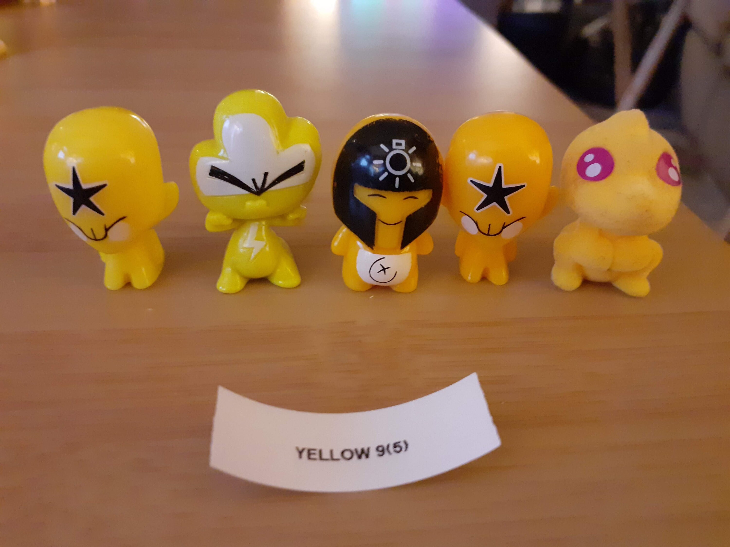 Yellow Gogos Crazy Bones Collectible Figures - Etsy