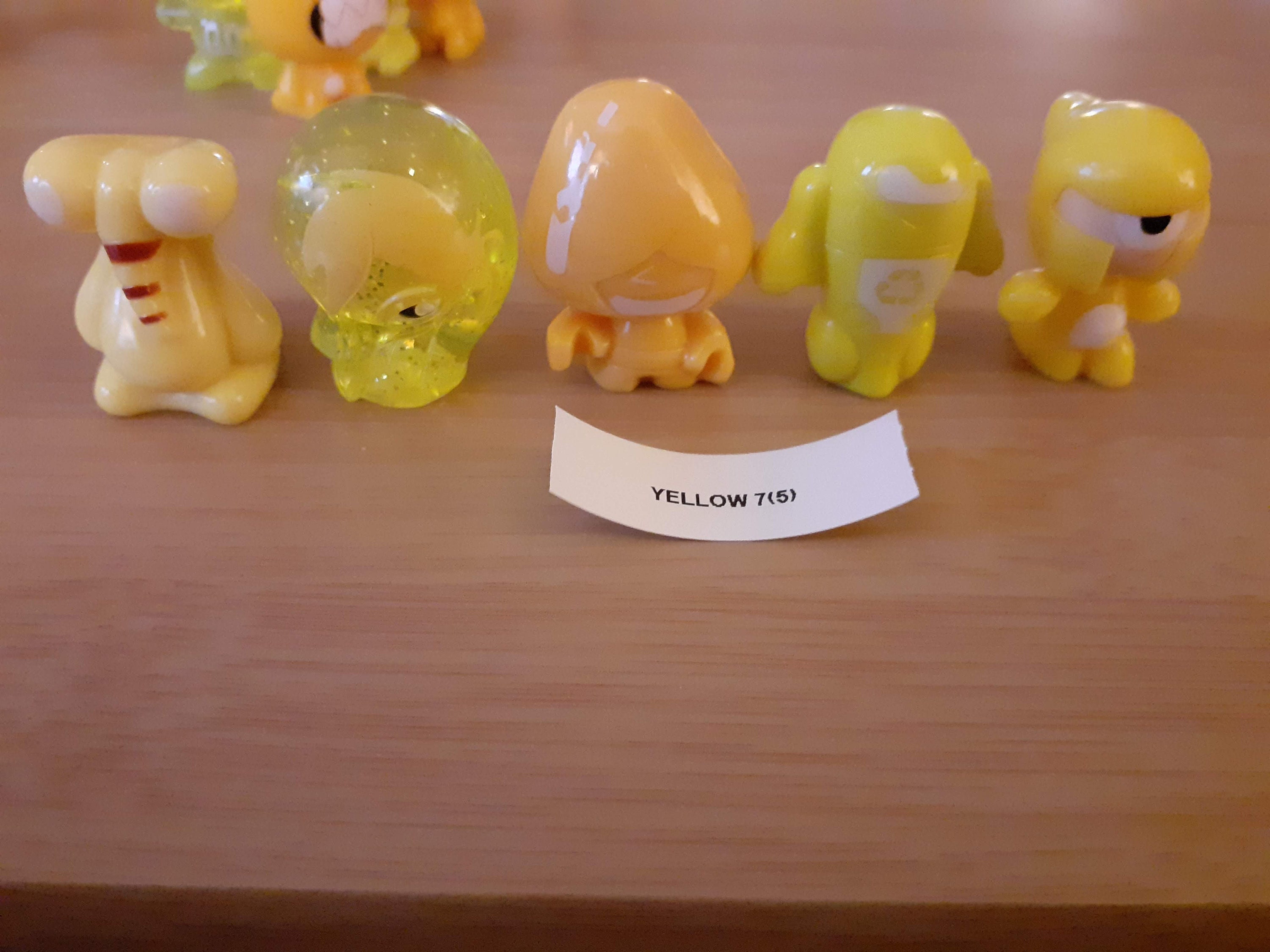 Yellow Gogos Crazy Bones Collectible Figures - Etsy