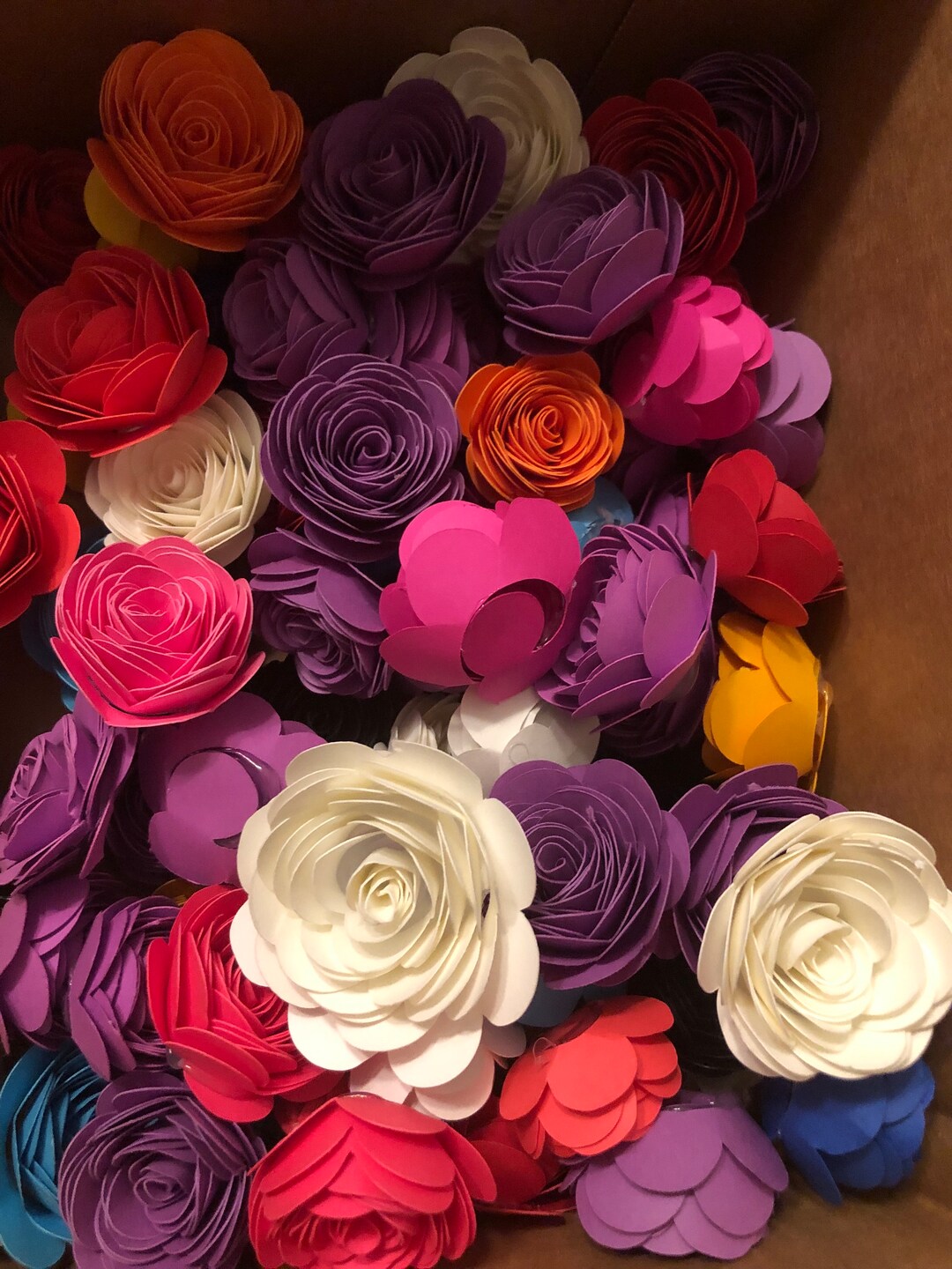 Mystery Box of Paper Flowers - Etsy
