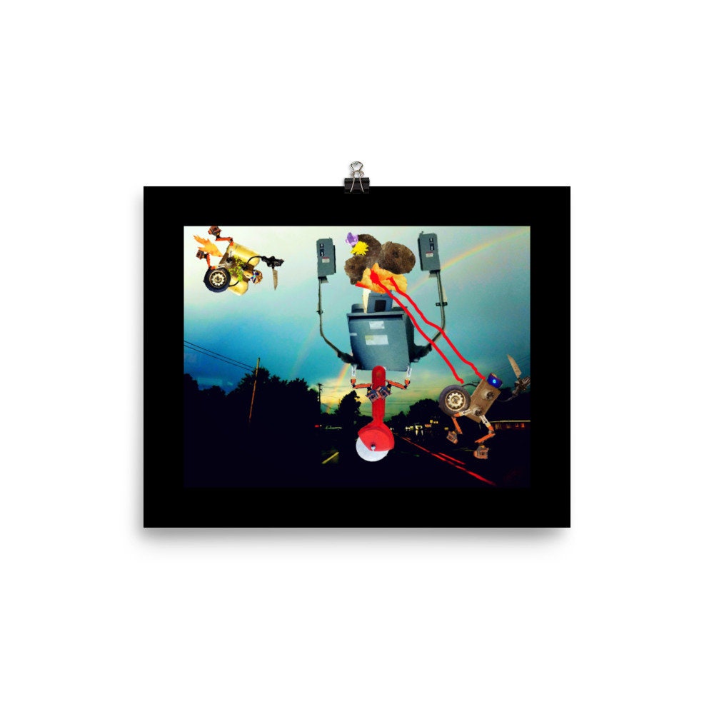 Large, Loud Residents Poster - Etsy