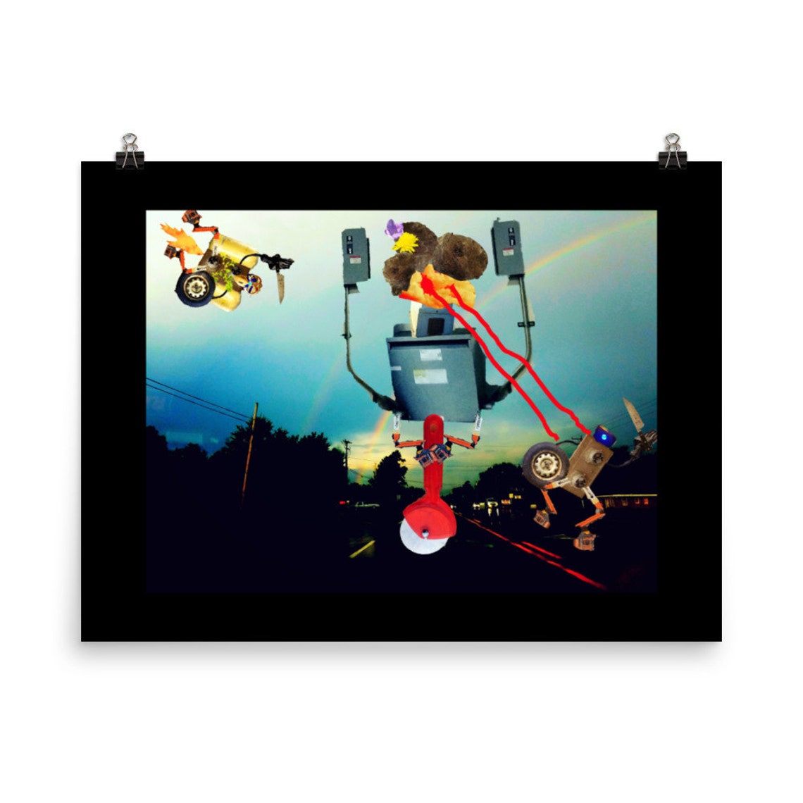 Large, Loud Residents Poster - Etsy